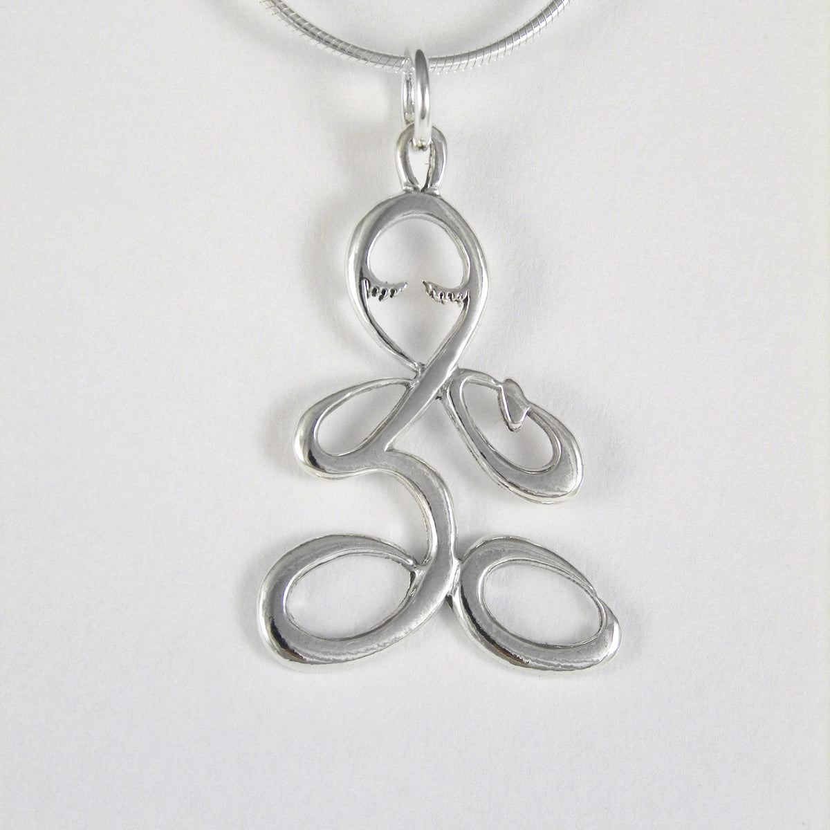 Ohm Lotus Necklace – Sanazar Rose